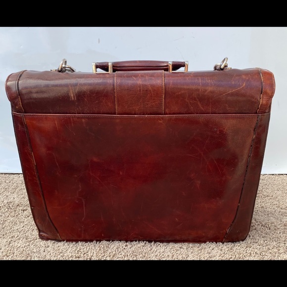 Bosca | Bags | Bosca Leather Professional Business Briefcase Bag | Poshmark